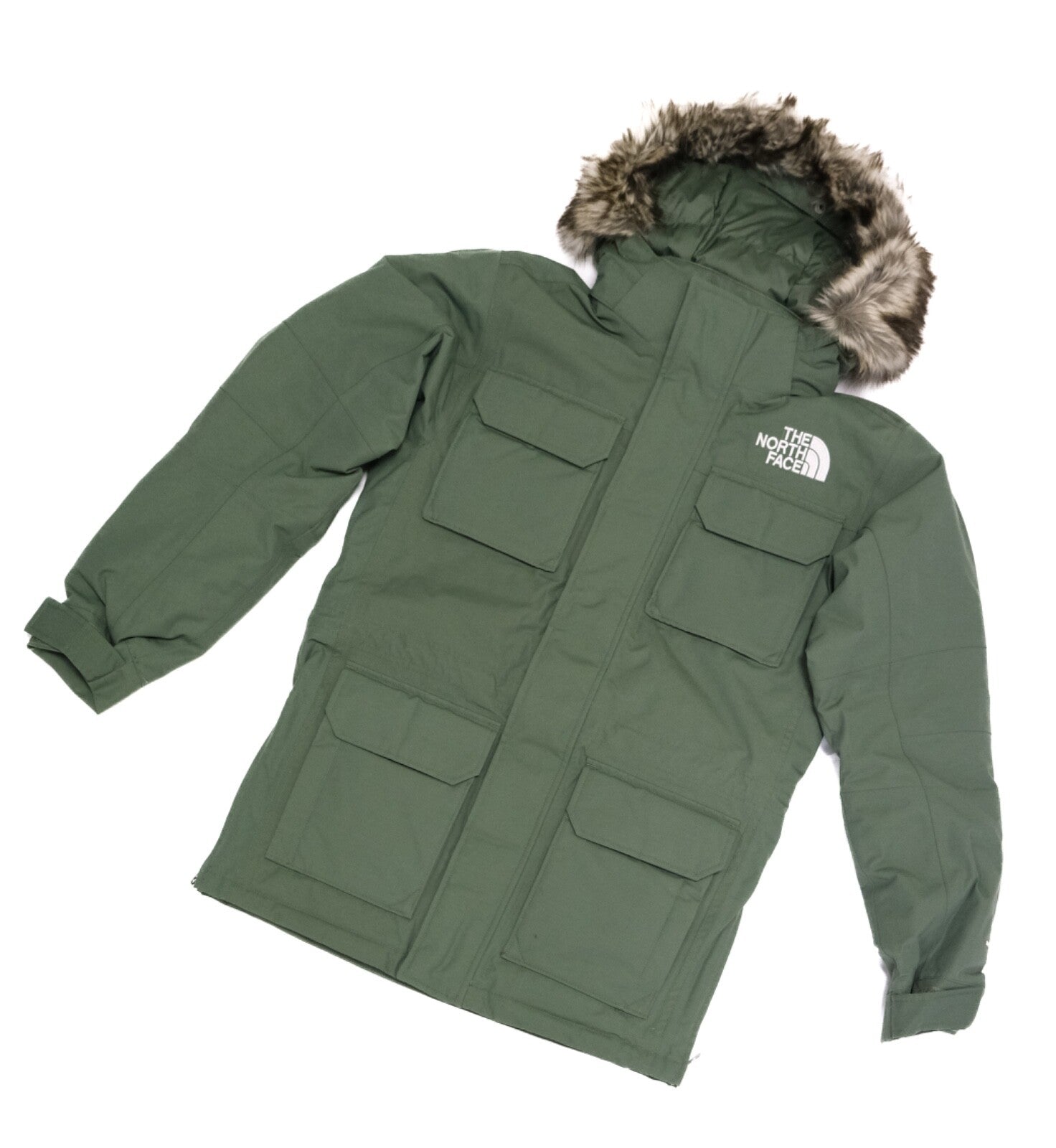 The North Face Mens El Norte Parka Jacket / Green / RRP £350 – HAPPY SPORT